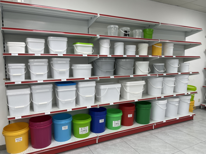 20kg Rectangular Plastic Bucket Food Grade Storage Packaging Container