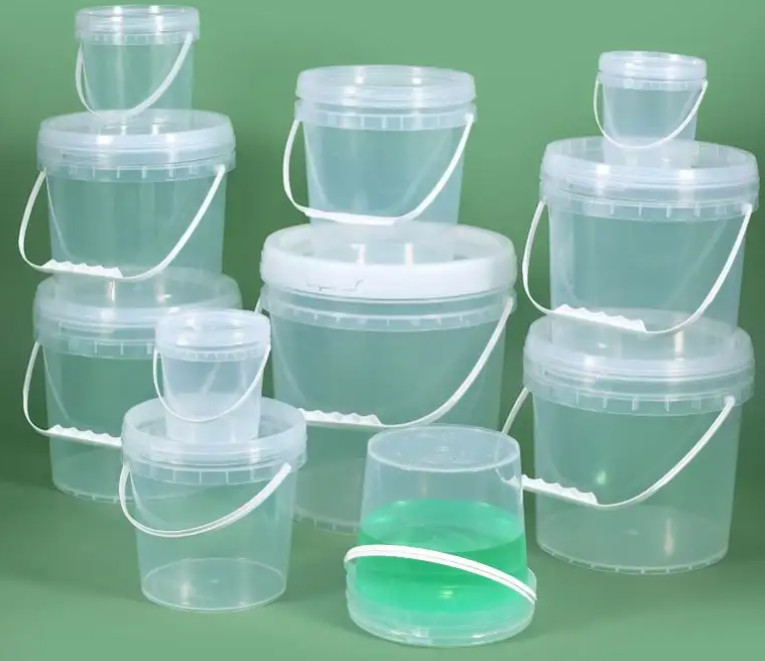 Screen Printing Plastic Food Bucket for Customer Requirements