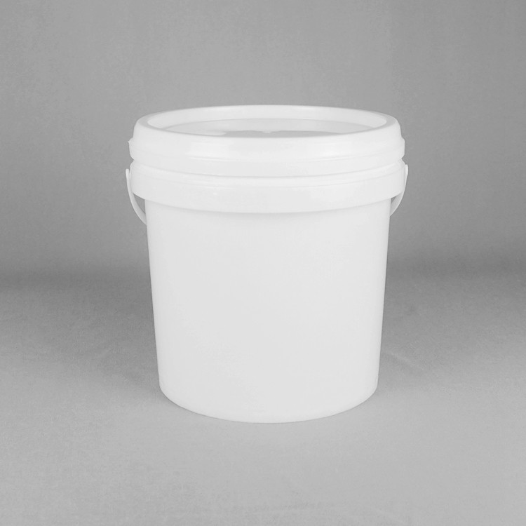8L Round 2 Gallon Plastic Containers With Lids , Two Gallon Plastic Buckets